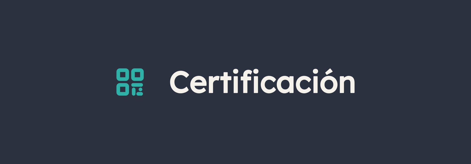 Certificación